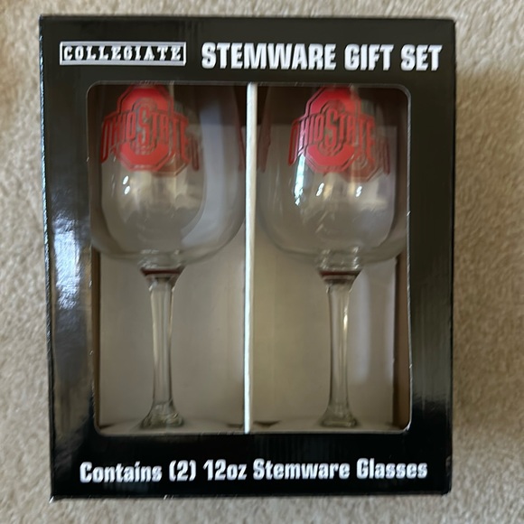 Boelter Brands | Dining | New In Box Osu Collegiate Stemware Gift Set ...